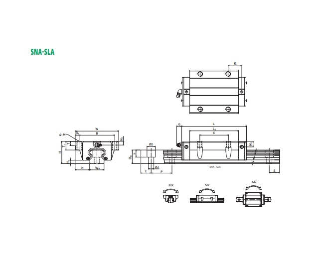 Block SLA 25 ISB | Special Bearings Italy
